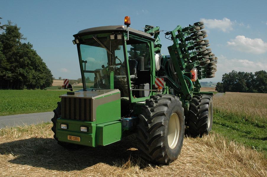 Säen im Oberaargau. Direktsaat mit Migamo oder konventionell mit der ...